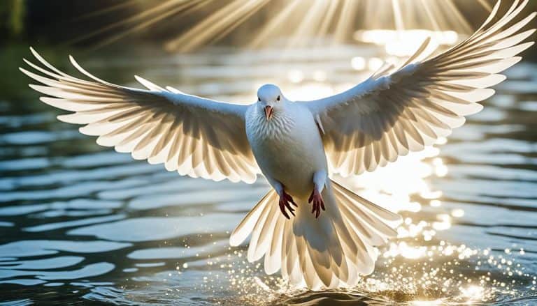 The Symbolism of the Dove in Jesus' Baptism