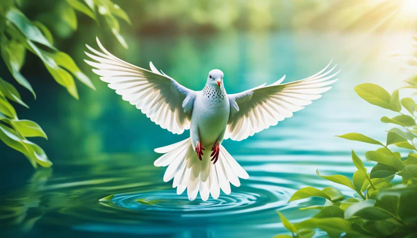 The Symbolism of the Dove in Jesus' Baptism