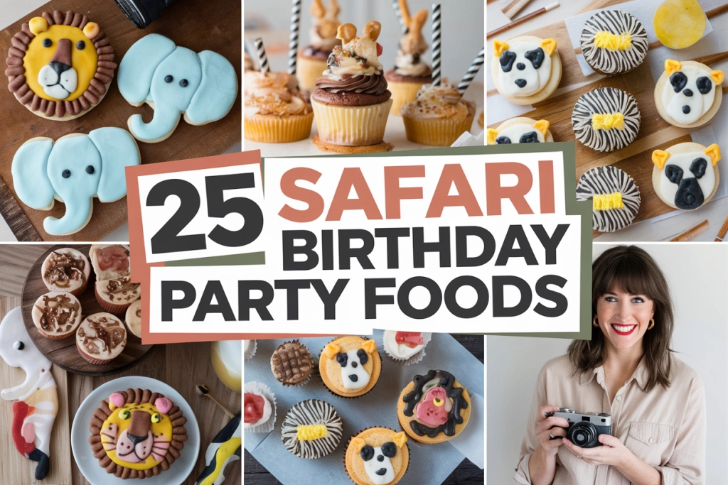 Safari Birthday Party Food Ideas Coolest Safari Birthday Party Ideas