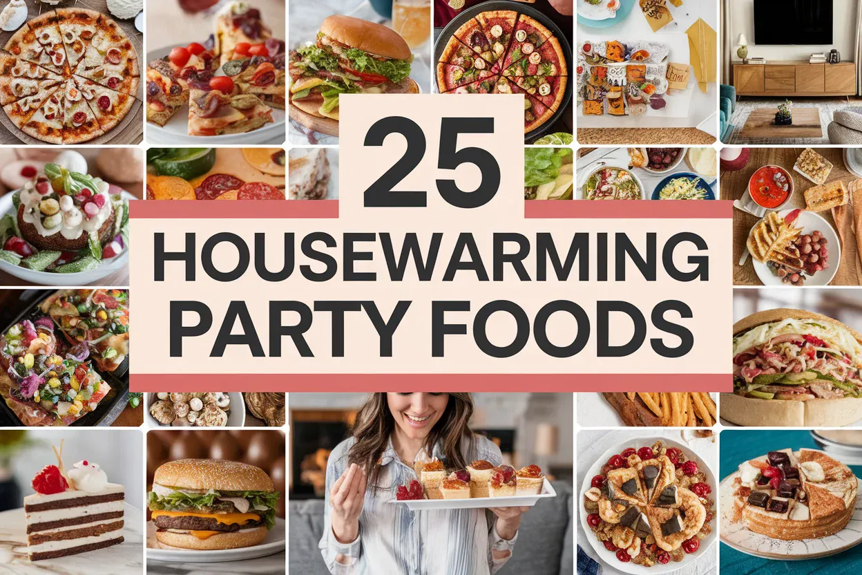25 Housewarming Party Food Ideas Everyone Will Love - God Is A Rewarder