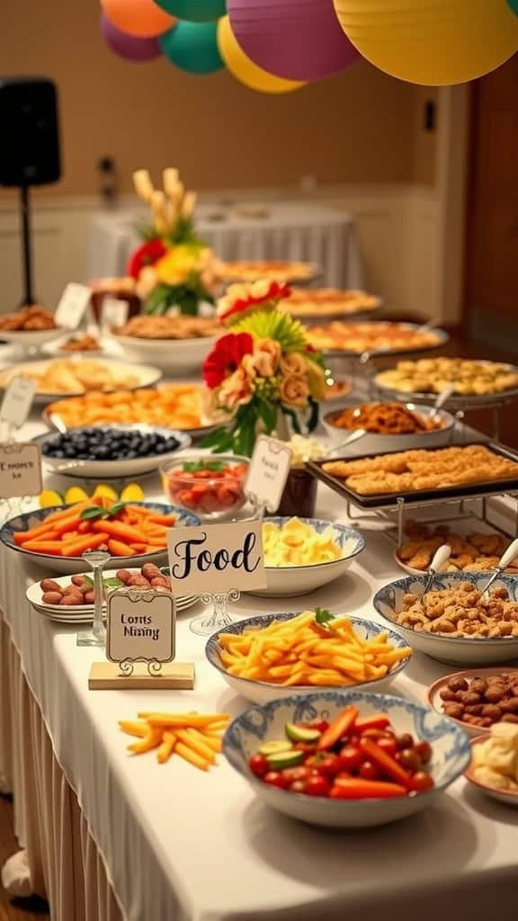 25 Party Food Buffet Ideas for Every Taste: Hot, Cold, and Unique ...
