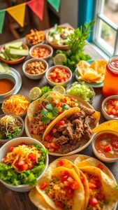 25 Taco Bar Party Ideas & Food Stations - God Is A Rewarder