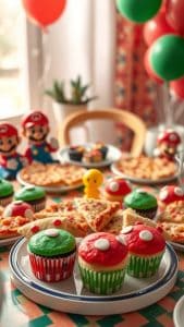 25 Easy Mario Birthday Party Food Ideas - God Is A Rewarder