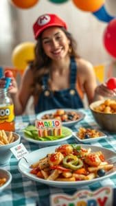 25 Easy Mario Birthday Party Food Ideas - God Is A Rewarder