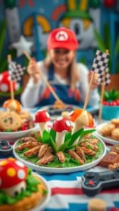 25 Easy Mario Birthday Party Food Ideas - God Is A Rewarder