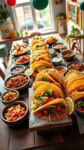25 Taco Bar Party Ideas & Food Stations - God Is A Rewarder