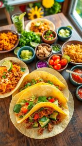25 Taco Bar Party Ideas & Food Stations - God Is A Rewarder