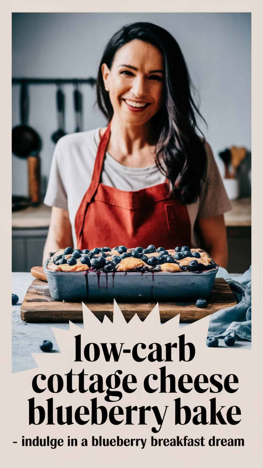 Who Has The Best Low-Carb Cottage Cheese Blueberry Bake? - Long ...
