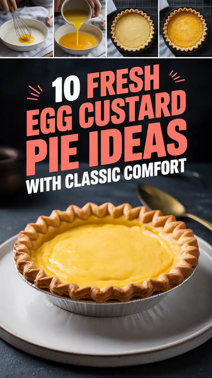 10 Fresh Egg Custard Pie Ideas With Classic Comfort - Long Suppering ...