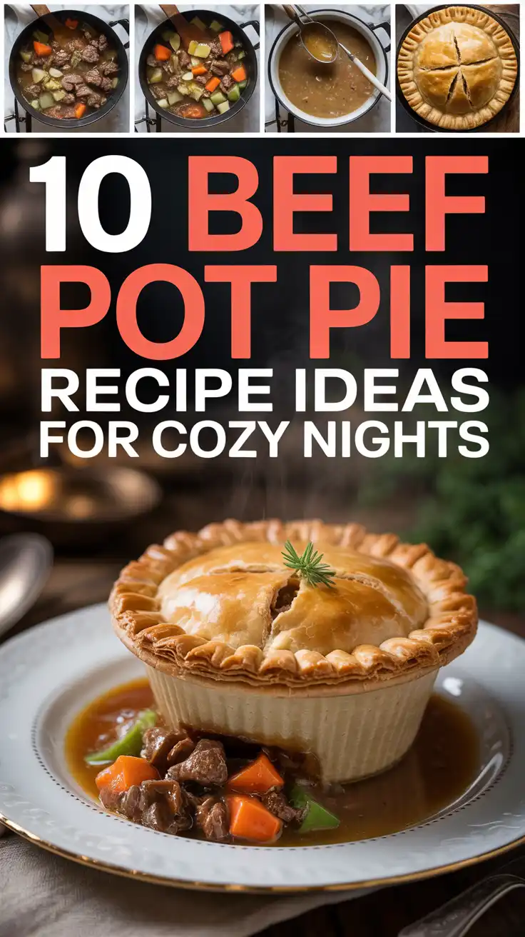 Beef Pot Pie Recipe Ideas For Cozy Nights - Long Suppering Food Ideas