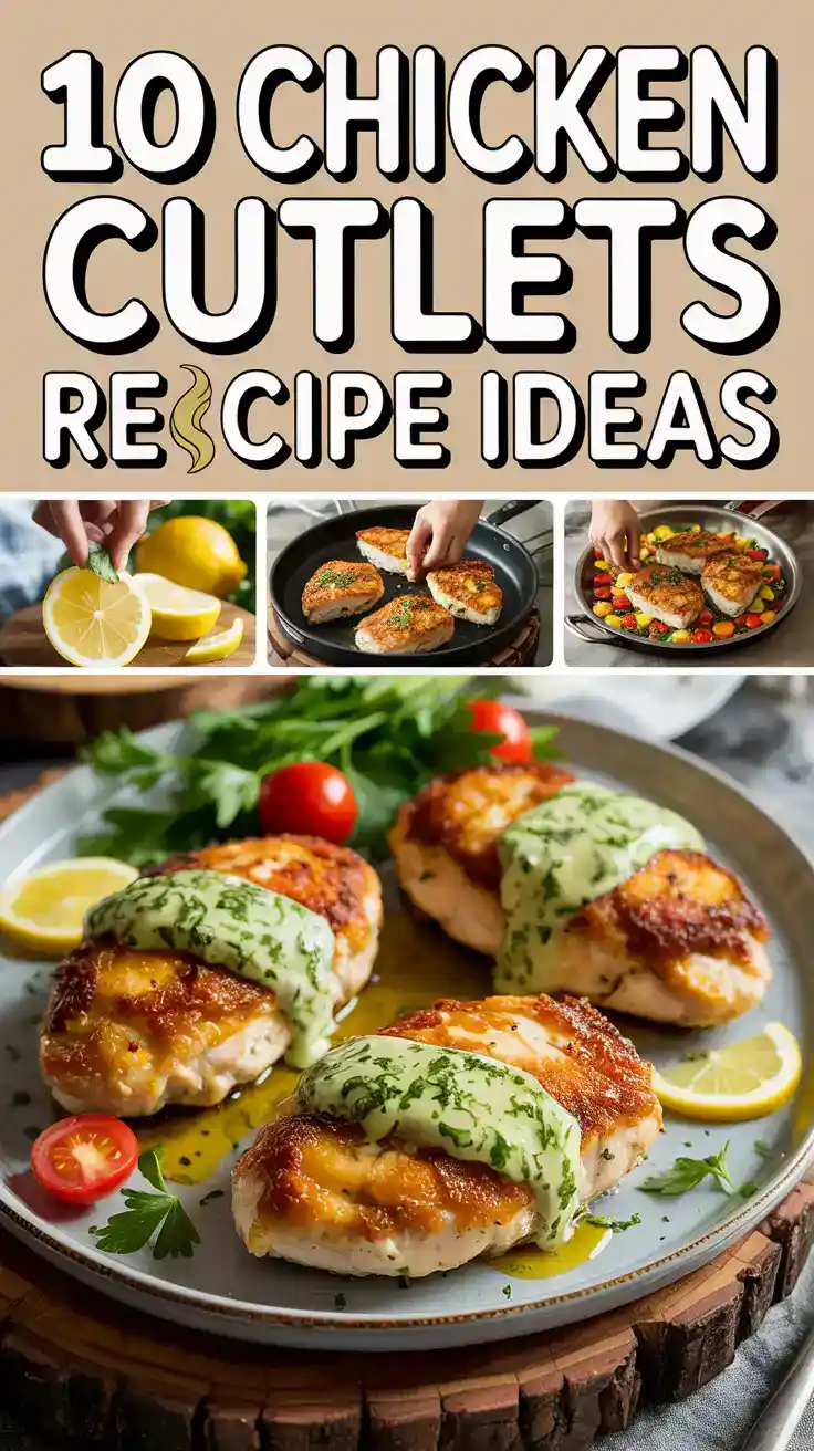 10 Chicken Cutlets Recipe Ideas - Long Suppering Food Ideas