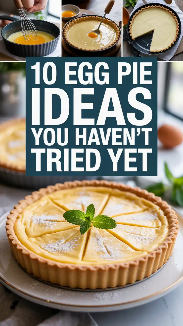 Egg Pie Upgrade: New Flavors, Fun Crusts, Easy Wins - Long Suppering ...
