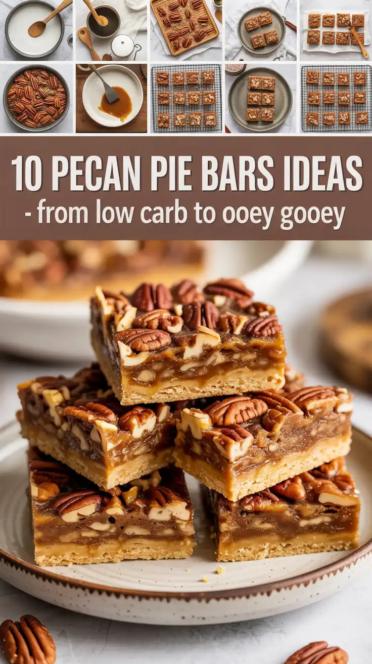Pecan Pie Bars Ideas Beyond The Classic - Long Suppering Food Ideas