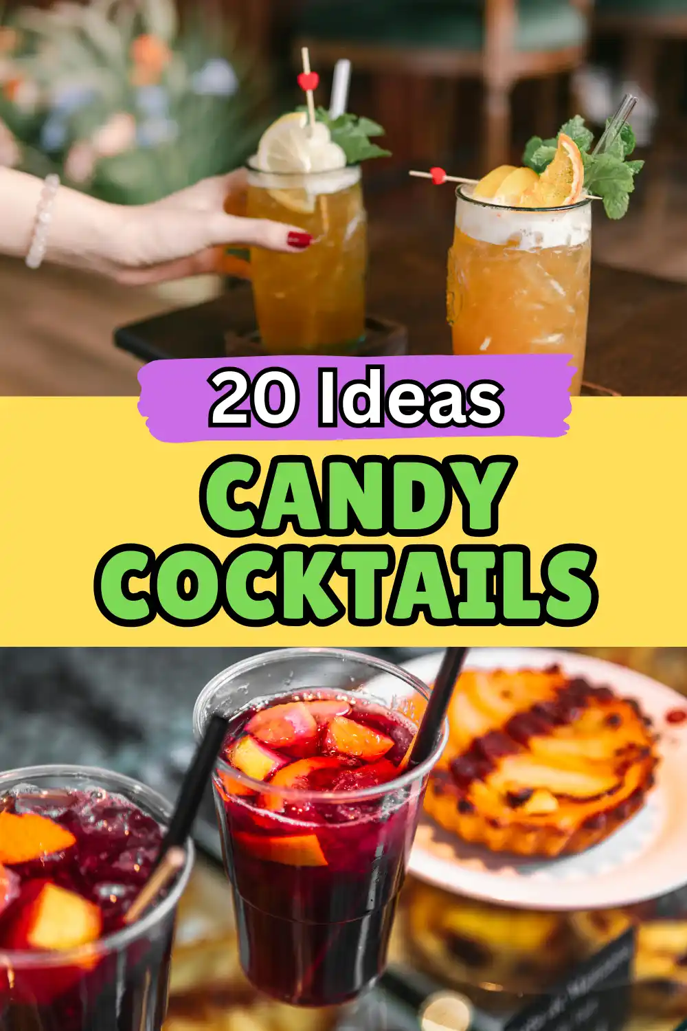 Easy Candy Cocktails for Parties and Celebrations - Long Suppering Food ...
