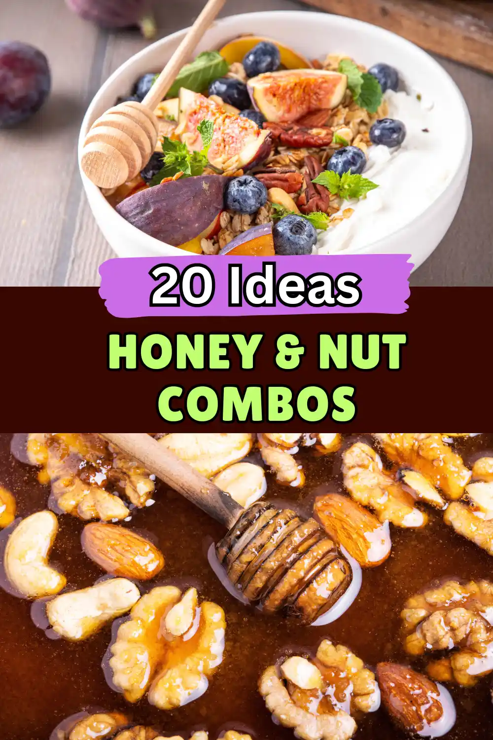 20 Sweet and Crunchy Honey & Nut Ideas - Long Suppering Food Ideas