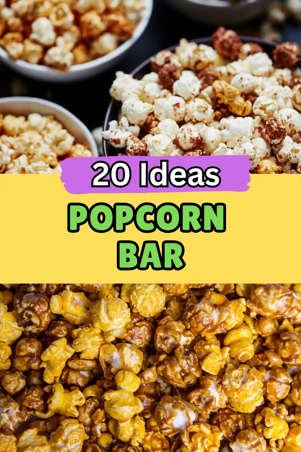 20 Popcorn Bar Ideas That Actually Work for Parties - Long Suppering ...